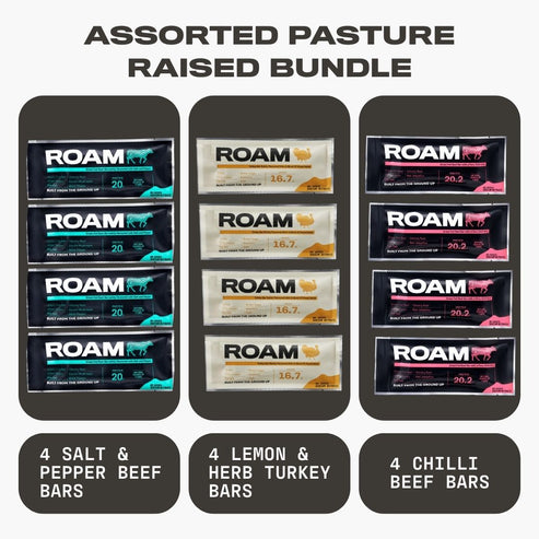 Healthy Protein Bars | Grass-fed Meat Bars | ROAM Foods – Roam Food