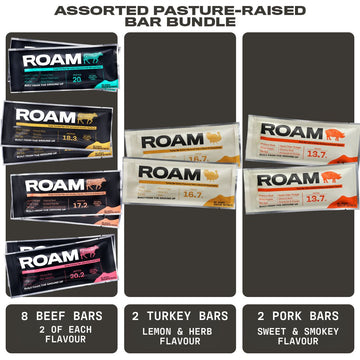 Roam Food | Premium Grass-Fed Meat Snacks