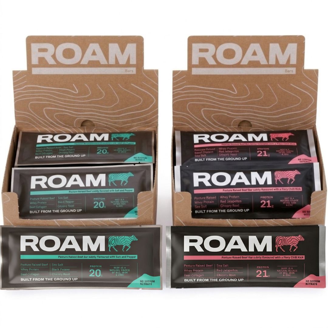 Roam Food | Premium Grass-Fed Meat Snacks
