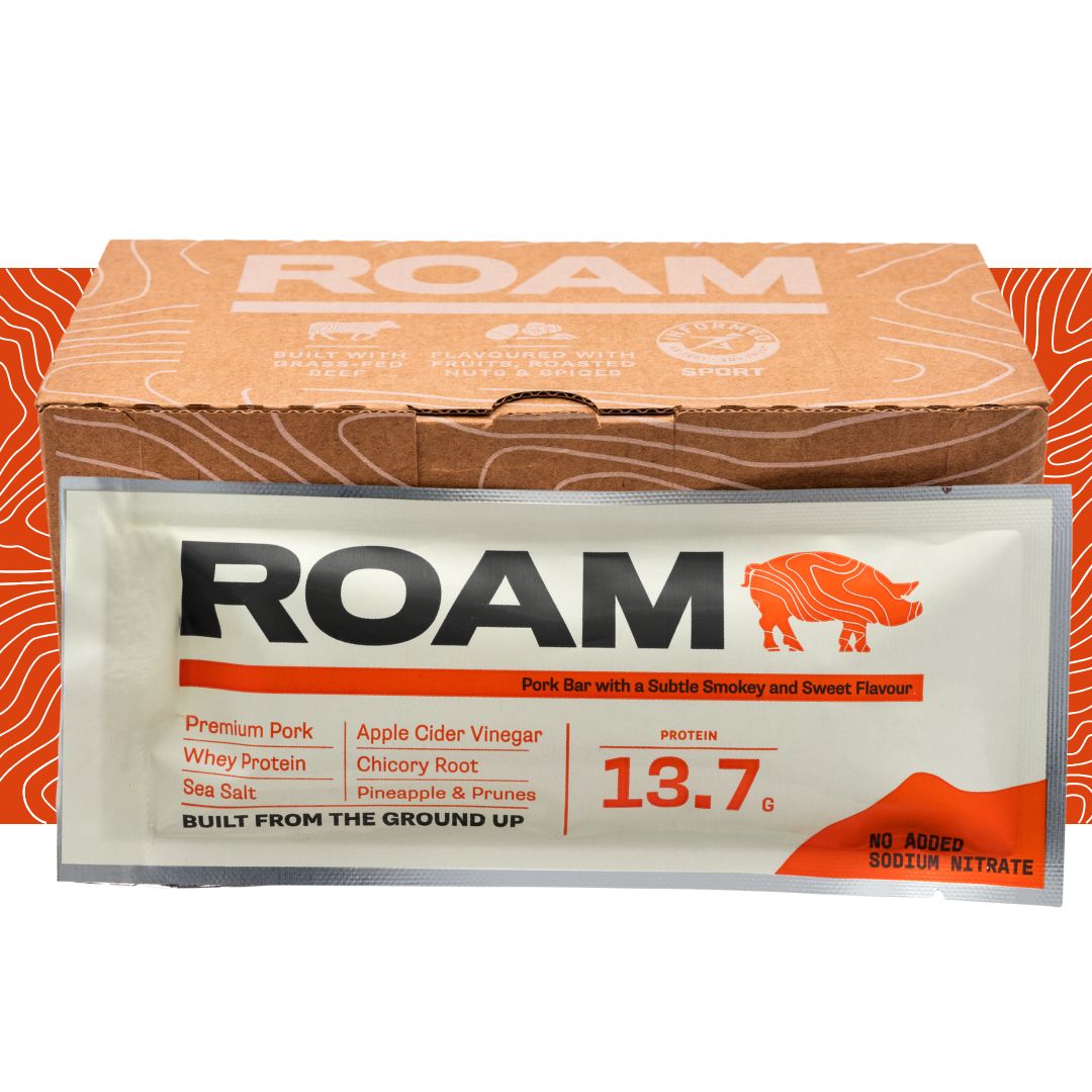 Free-Range Premium Pork Bar | Sweet & Smokey | ROAM Foods – Roam Food