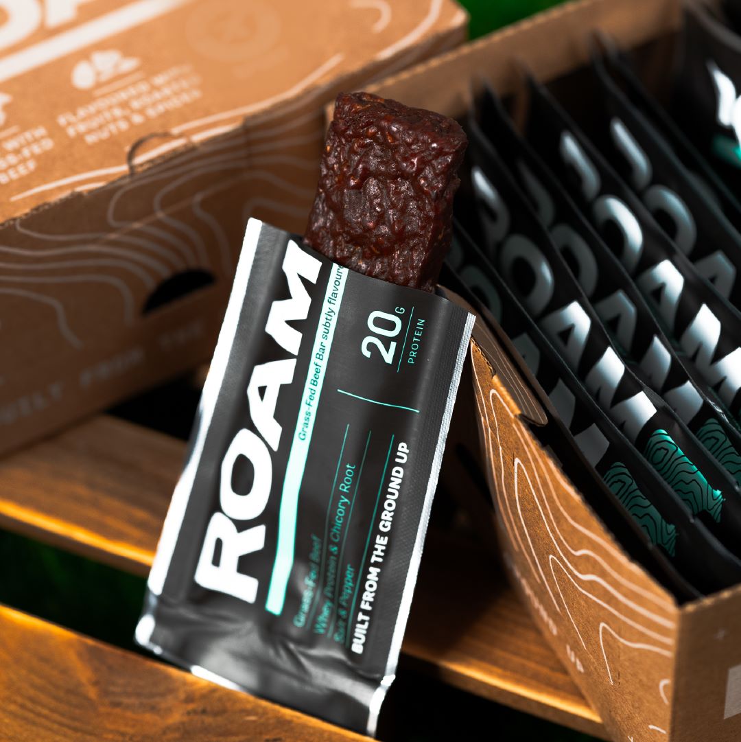 Grass Fed Beef Protein Bars | Original Flavour | ROAM Foods